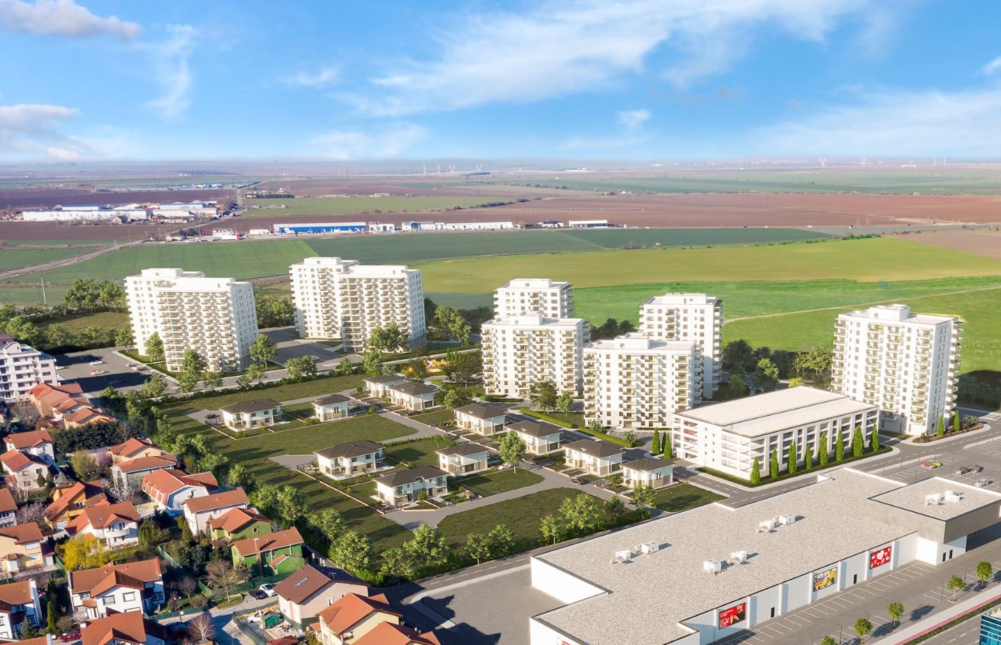 Apare un nou cartier în București. Unde va fi construit. Va avea ...