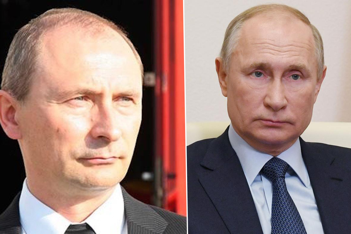 Cu ce se ocupă sosia lui Vladimir Putin. E greu să îl deosebeşti pe ...