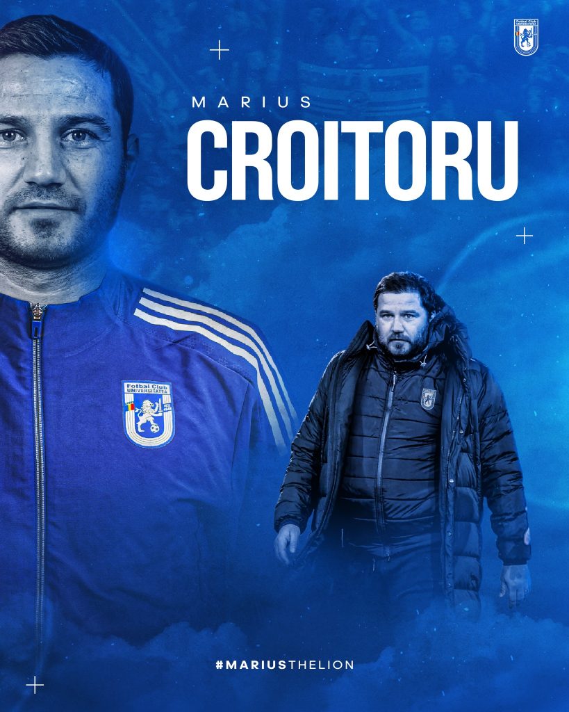 Marius Croitoru este noul antrenor al formației U Craiova 1948! Pe ce ...