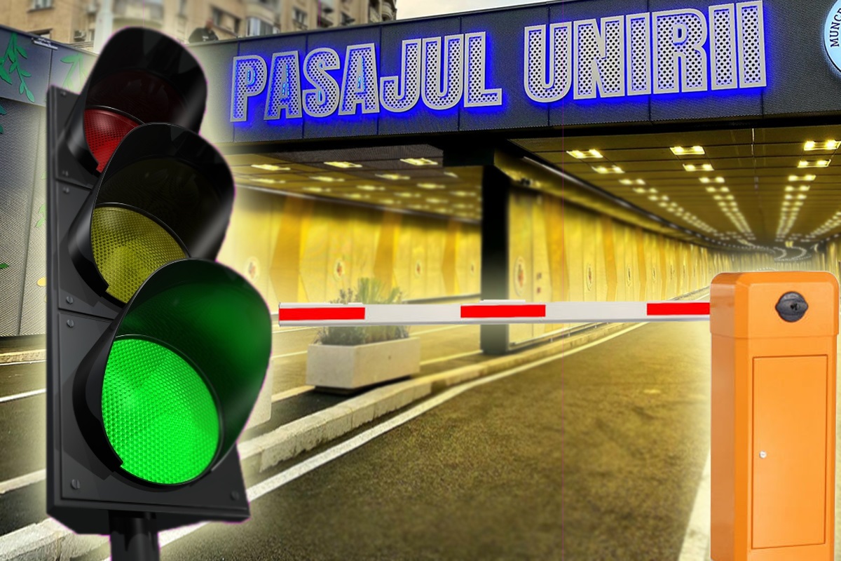 Primele măsuri pentru pasajul Unirii. Semafoare inteligente și porți cu ...