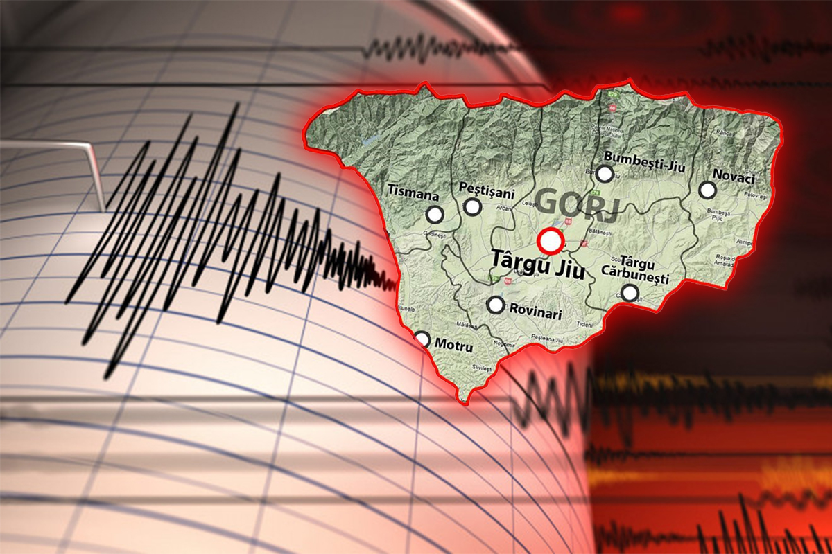 Două noi cutremure în Gorj. Zgomotele puternice au alertat localnicii ...