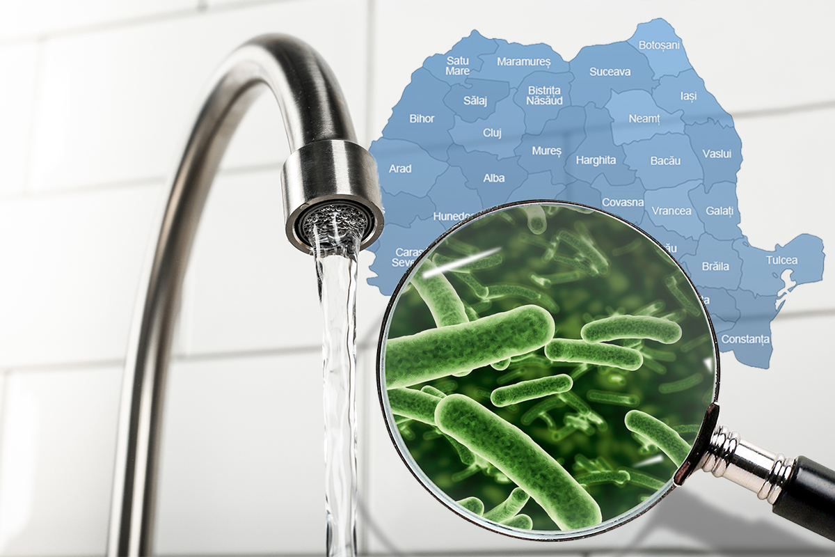 Județul din România unde apa curge la robinet contaminată cu chimicale ...